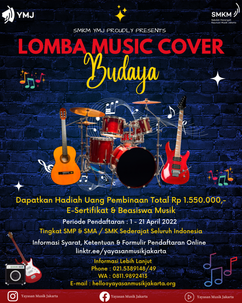 Lomba Music Cover Budaya - Yayasan Musik Jakarta